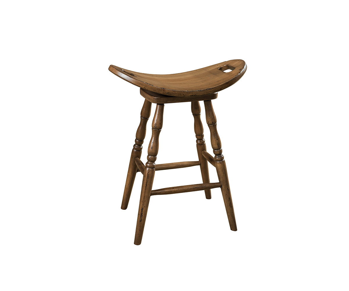 Saddle Swivel Stool | Atlantic City Barstool Brothers